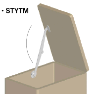 STYTML106 | 小型天蓋用ステー | ミスミ | MISUMI-VONA【ミスミ】