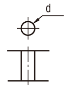 【ふっ素樹脂コーティング】板金 取付板・ブラケット－センター振り分けタイプ－ JSAAS | ミスミ | MISUMI(ミスミ)