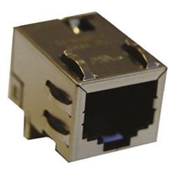 RJ45 モジュラーコネクタ Bel-Stewart 8極 ストレート ケーブルマウント オス RJ45 | Bel Fuse ...