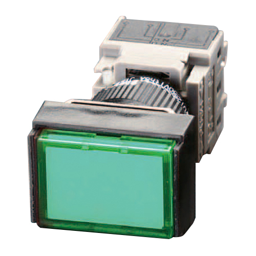 EA940D-227 | 16mm用 押しボタンスイッチ（角型/LED緑） ｽｲｯﾁ ｵｼﾎﾞﾀﾝ | エスコ | MISUMI(ミスミ)