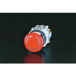 EA940D-40 | 1a-1b/30mm プッシュロックターンリセットスイッチ(赤) ESC ｽｲｯﾁ ｵｼﾎﾞﾀﾝ | エスコ | MISUMI(ミスミ)