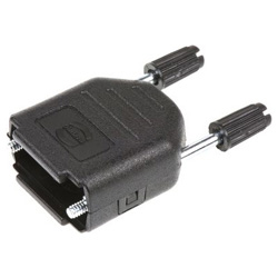 09-67-009-0343 | Harting D-subコネクタ用バックシェル D-sub シリーズ ストレート 9 極 メタル ...
