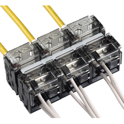 大容量組端子台（耐熱電線使用可） TQBシリーズ | KASUGA(パトライト) | MISUMI-VONA【ミスミ】