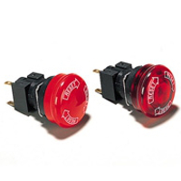 AR22V0R-11R | φ22 非常停止用押しボタンスイッチ AR22形 種類:非常停止用押しボタンスイッチ 形状:プッシュロック大形 ...