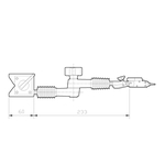 ST38-6P | ポイントマスター 交換スタイラス | 大昭和精機 | MISUMI-VONA【ミスミ】