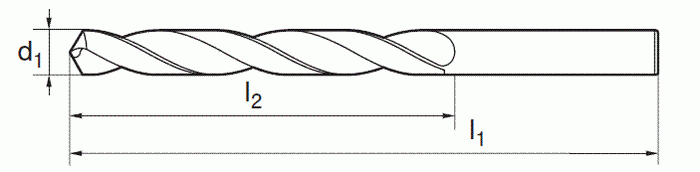 0732-002.800 | ストレートシャンクドリル 5×D タイプN 732 | グーリング | MISUMI-VONA【ミスミ】