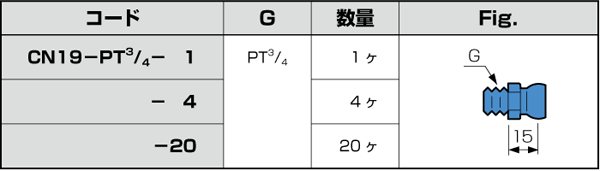 CN13-PT1/2-20 | ロックライン コネクタ | MSTコーポレーション | MISUMI-VONA【ミスミ】