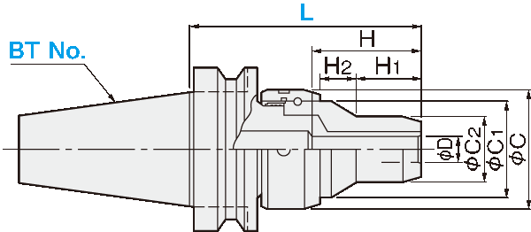 ミーリングチャック（マイクロンチャック）高速回転タイプ Hシリーズ BT30 | 聖和精機 | MISUMI-VONA【ミスミ】