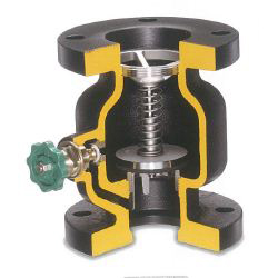 逆止弁（インラインチャッキ）[蒸気・熱水・水用] CVC3型 | ミヤワキ | MISUMI-VONA【ミスミ】