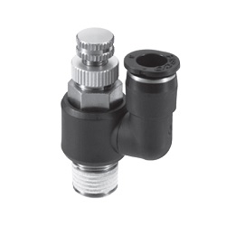 ASV410F-02-08S | スピードエキゾーストコントローラ ASVシリーズ | SMC | MISUMI-VONA【ミスミ】