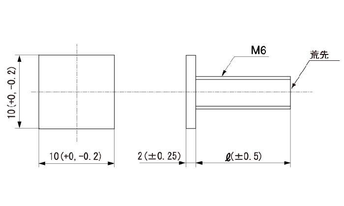 SPNSQHSLT-SUS-M6-30 | 四角ボルト（薄形） | SUNCO | MISUMI-VONA【ミスミ】