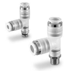 KPGY06-02 | クリーンワンタッチ管継手 KPQ/KPGシリーズ サービスチーズユニオン KPQY・KPGY | SMC | MISUMI-VONA【ミスミ】