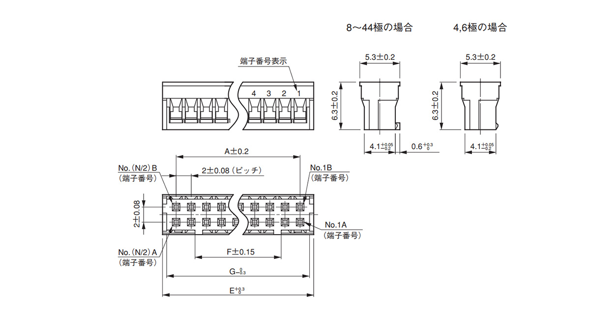 LY20-18P-DT1-P5E-BR | LYシリーズ プリント基板用コネクタ | 日本航空電子工業 | MISUMI(ミスミ)