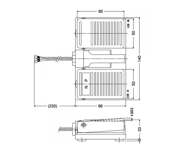 OFL-2VG5-S5 G | 防滴機器用ミニ形 VG5-S5シリーズ | オジデン | MISUMI-VONA【ミスミ】