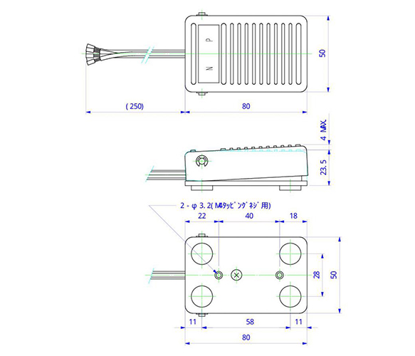 OFL-2VG5-S5 G | 防滴機器用ミニ形 VG5-S5シリーズ | オジデン | MISUMI-VONA【ミスミ】