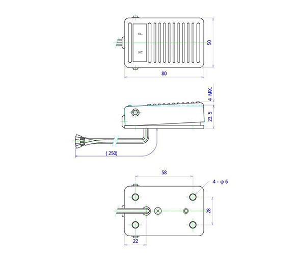 OFL-2VG5-S5 G | 防滴機器用ミニ形 VG5-S5シリーズ | オジデン | MISUMI-VONA【ミスミ】