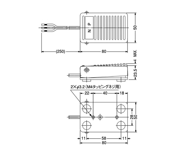 OFL-2VG5-S5 G | 防滴機器用ミニ形 VG5-S5シリーズ | オジデン | MISUMI-VONA【ミスミ】