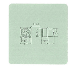 R03-PB5F | R03シリーズ 小型ネジ式コネクタ | 多治見無線電機 | MISUMI-VONA【ミスミ】