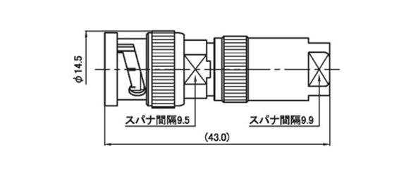 BNCP-1.5ｺﾞﾑﾂｷ | BNCコネクタ ケーブル用プラグ | トーコネ | MISUMI-VONA【ミスミ】