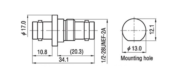 BNCコネクタ 絶縁形レセプタクル | トーコネ | MISUMI-VONA【ミスミ】