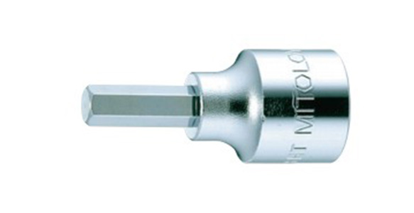 Wrench Sockets - Hex, 12.7 mm Insertion Angle | MITOLOY | MISUMI
