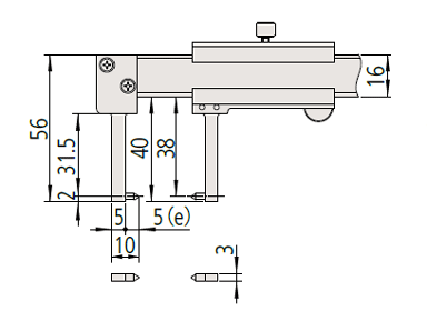 573・536シリーズ ネックノギス NTD15/15P・NT15/15P | ミツトヨ | MISUMI-VONA【ミスミ】