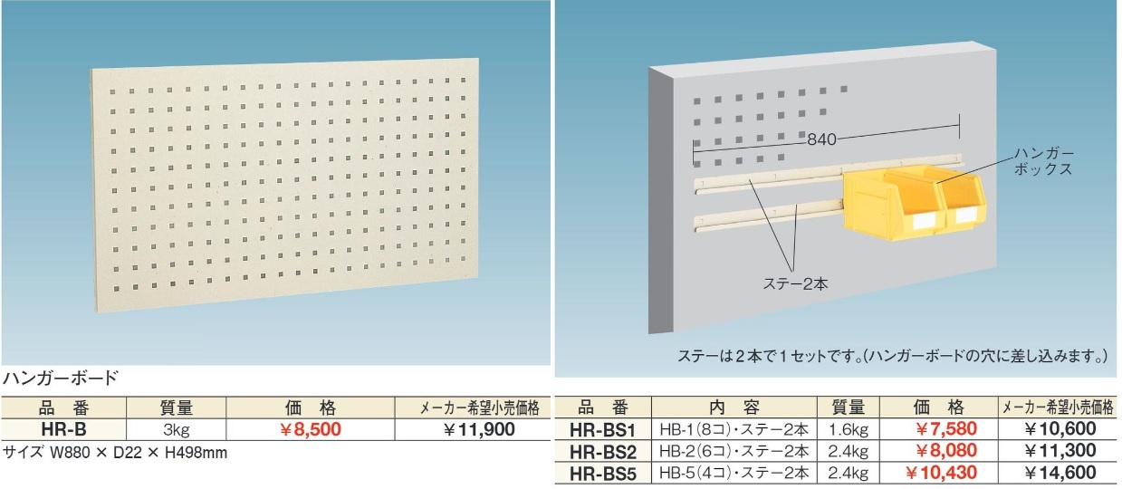 OS ツーリングタワー定置型 HSK NC5用 ハンガーボード付 RD4054B 1台 152-1921 【本物新品保証】