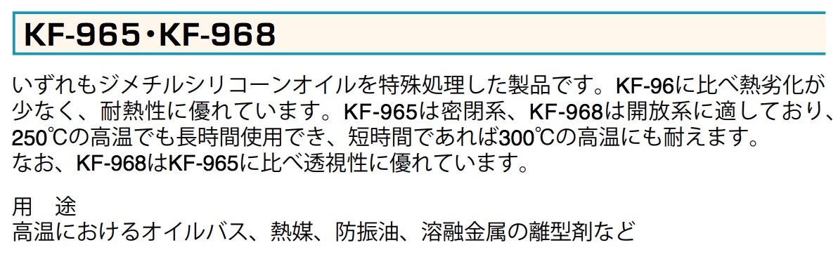 ホクショー商事 機械要素店信越化学工業 KF-968-100CS-16 シリコーンオイル KF968100CS16 耐熱用 16kg 100CS