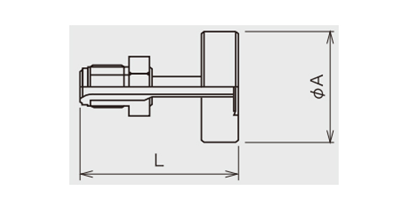 ICF34-4VCRF | アダプターシリーズ ICFフランジ＋VCRアダプター | アドバンテック（真空配管） | MISUMI-VONA【ミスミ】