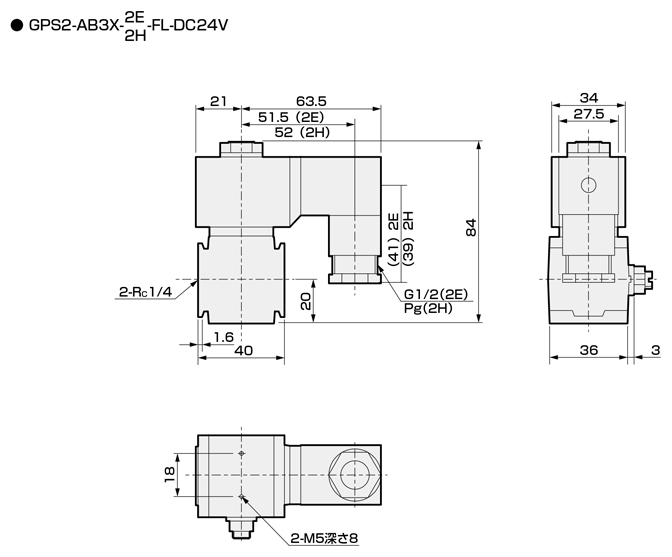 着座・密着・刃具折れ検出スイッチ ニードル付電磁弁 | CKD | MISUMI-VONA【ミスミ】