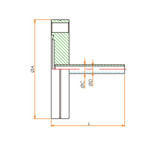 ICF34TA1/4 | ICF規格 チューブアダプタ | コスモ・テック | MISUMI-VONA【ミスミ】
