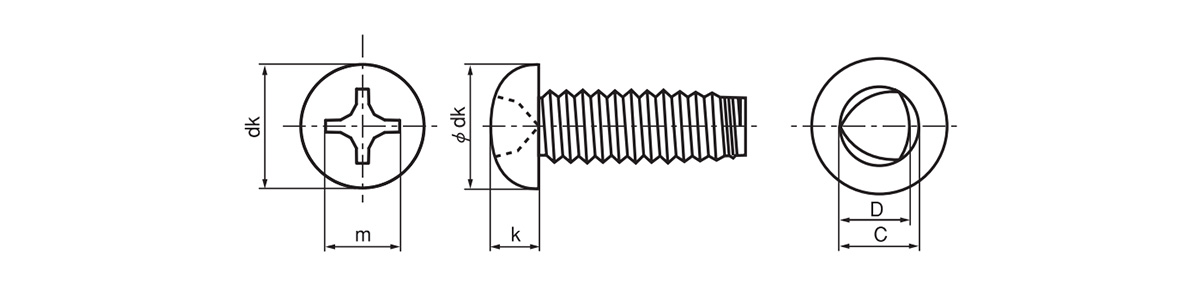 CSPPNHC-ST3W-TPT4-16 | サンコータイト Cタイプ ナベ | SUNCO | MISUMI-VONA【ミスミ】