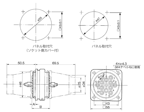 DM12S-06NU | マルチコネクタ DMシリーズ | SMC | MISUMI-VONA【ミスミ】