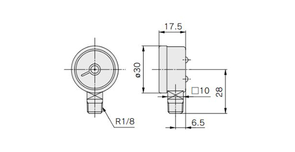 G33-2-01 | 一般用圧力計 G33・GA33 | SMC | MISUMI-VONA【ミスミ】