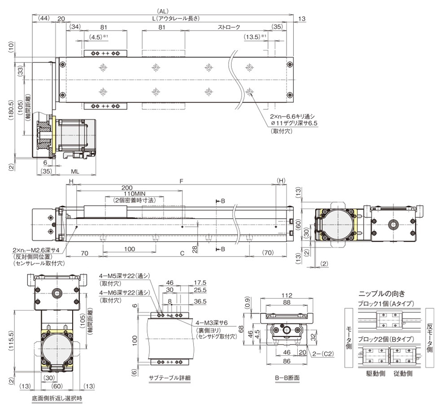 アクチュエータ KR46 | THK | MISUMI-VONA【ミスミ】