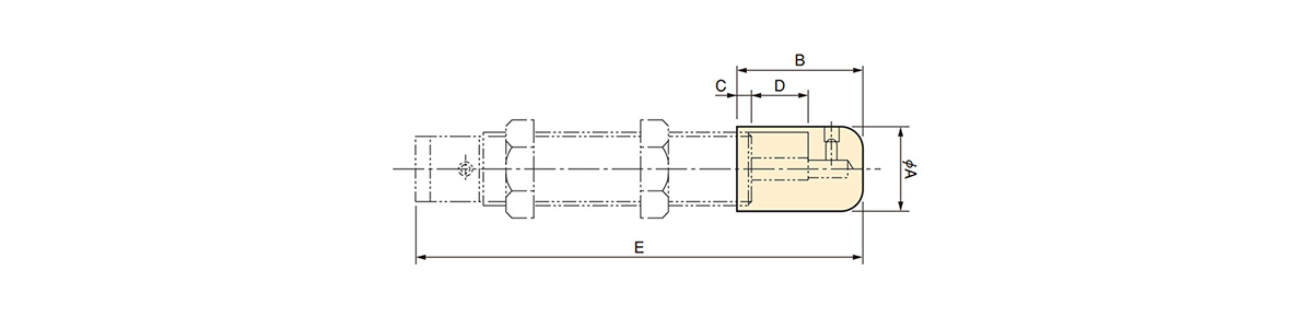 FK-2530M-C-060 | FK-2530 防滴キャップ付きショックアブソーバー | 不二ラテックス | MISUMI-VONA【ミスミ】