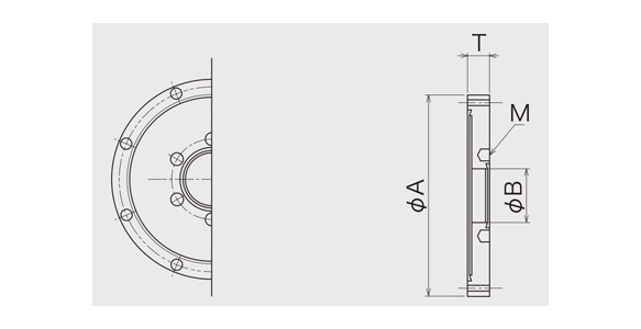 ICF70-34 | ICFフランジシリーズ ICF変換フランジ | アドバンテック（真空配管） | MISUMI-VONA【ミスミ】