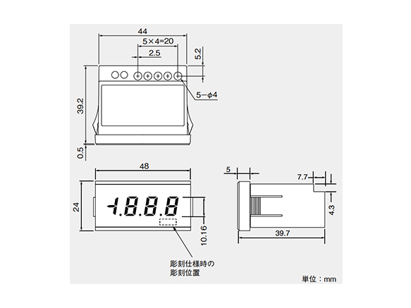 二線式スケーリングメータ AL-213 | 渡辺電機工業 | MISUMI-VONA【ミスミ】